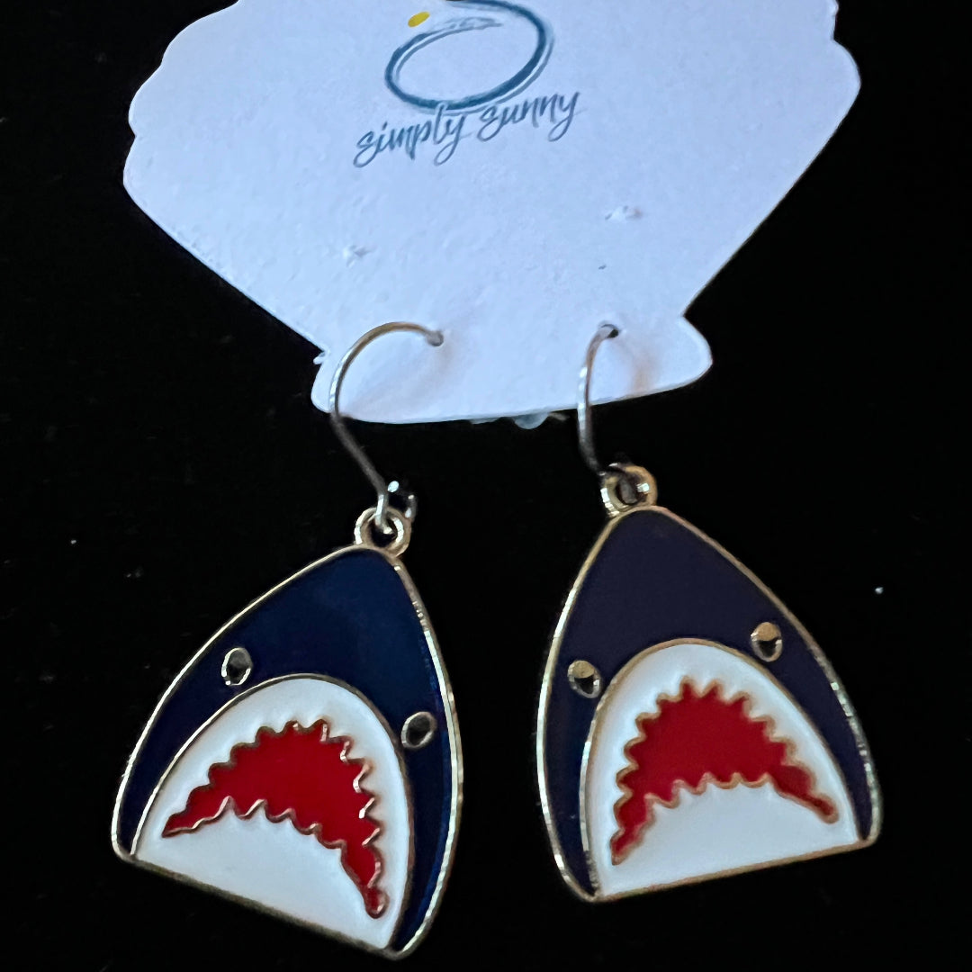 Shark Earrings