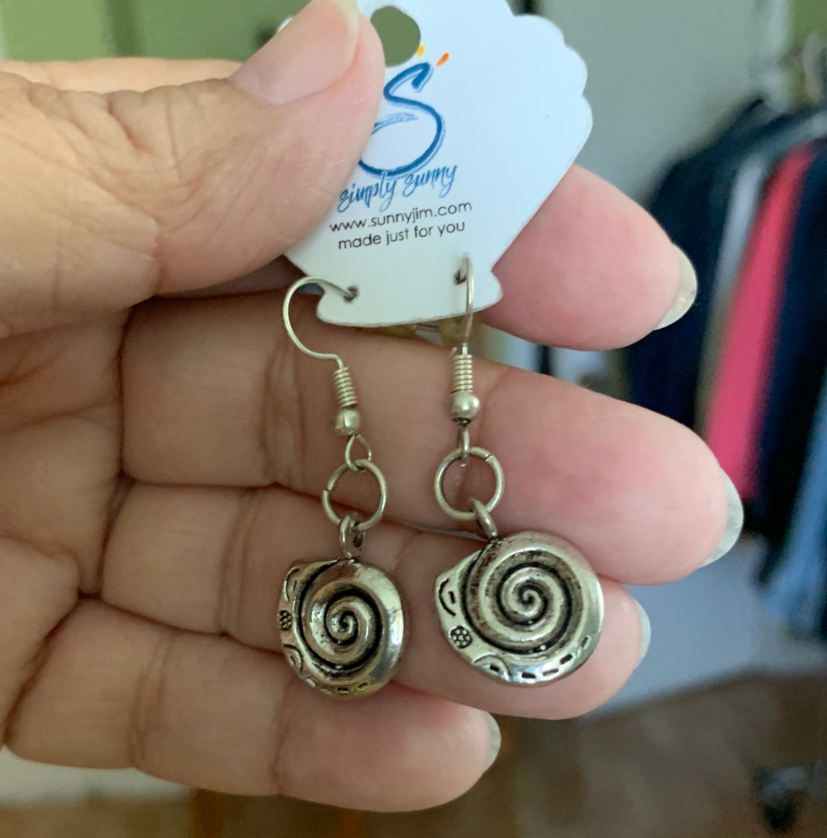 Nautilus Shell, Eararings